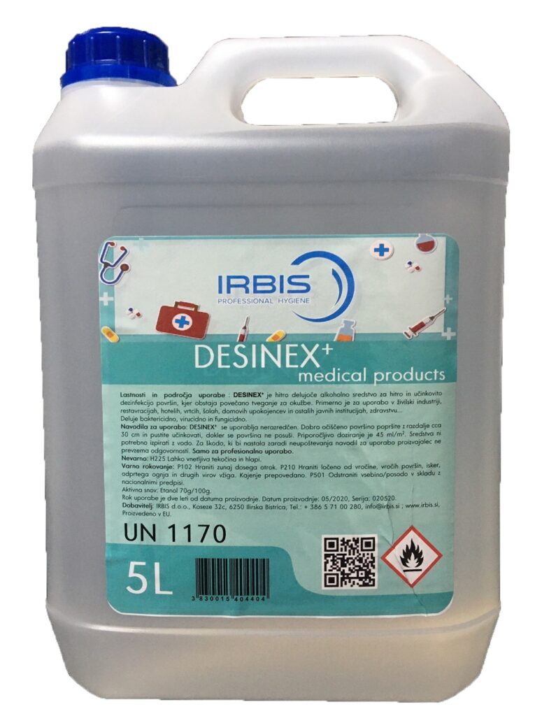 Desinex 5L razkužilo za površine refill - Combic - Zdravstveni in ...